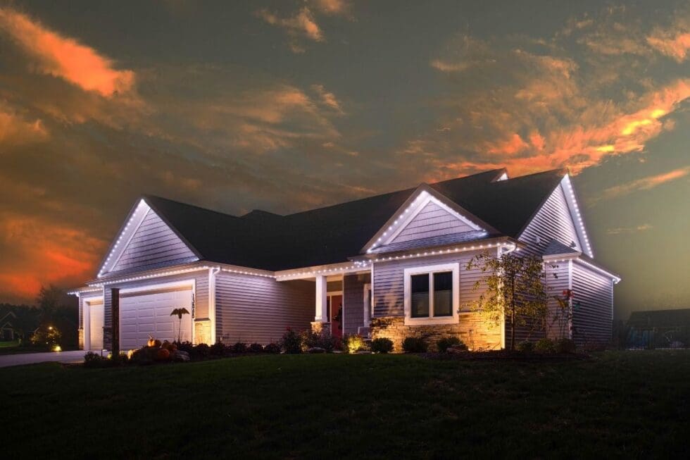 Captivating Permanent Holiday Lights - Get Oelo Lighting!